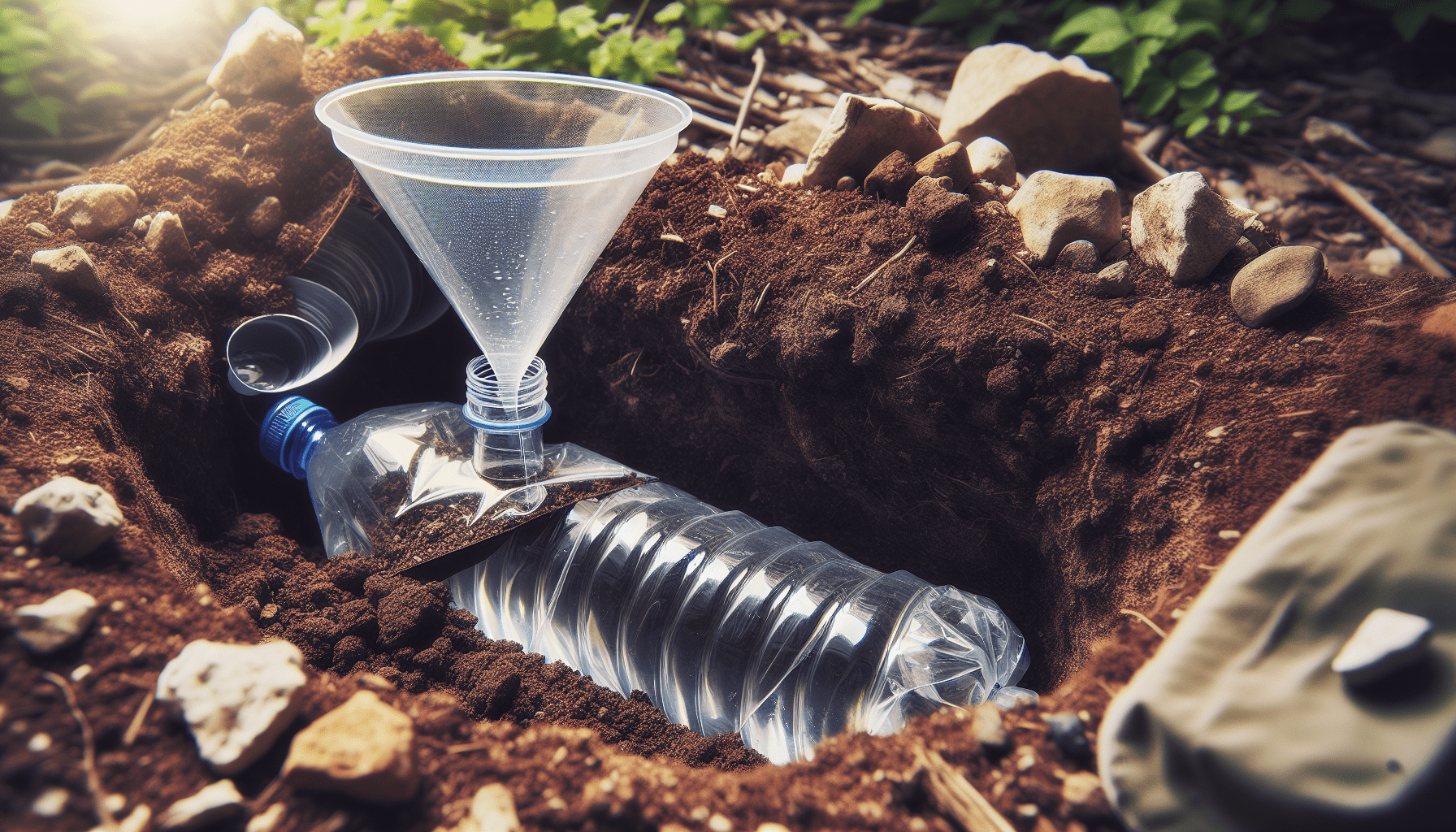 How To Build An Underground Still For Water Collection - Trail Trek Tribe
