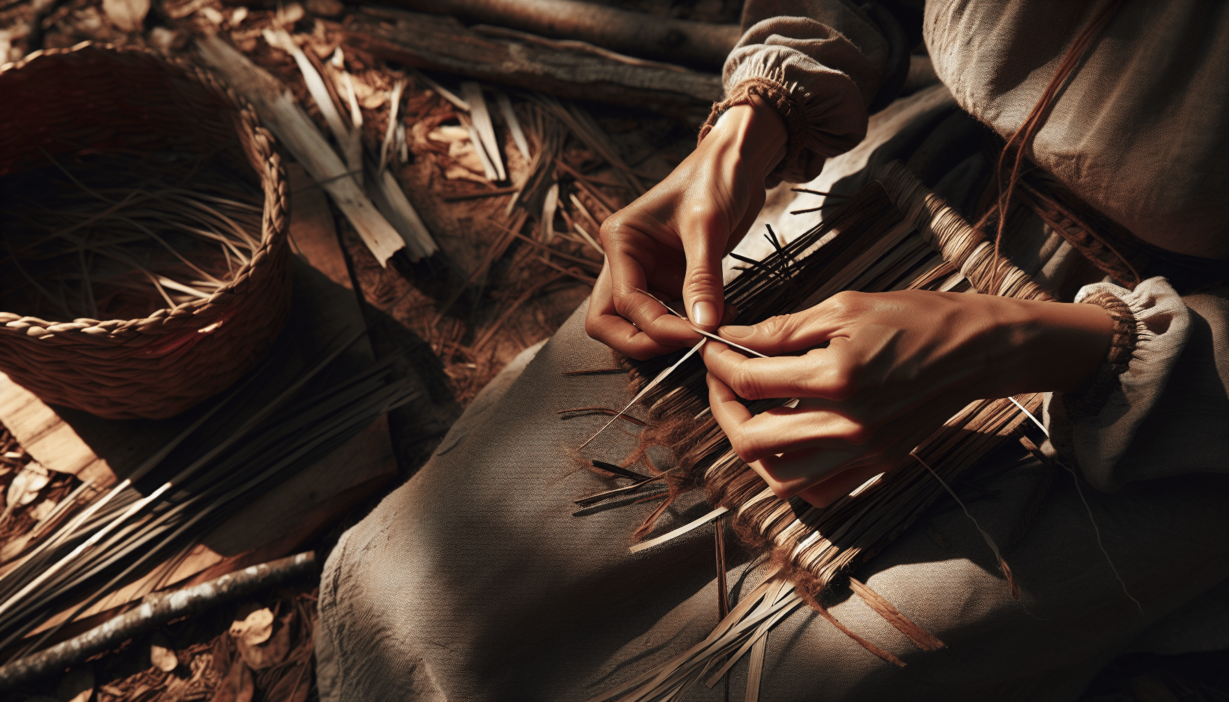 Primitive Weaving Techniques For Bushcraft - Trail Trek Tribe