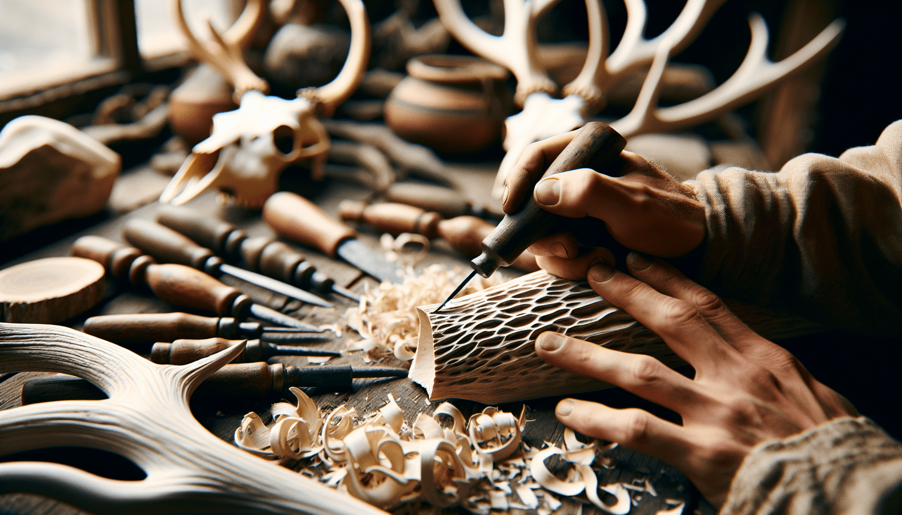 Using Bones And Antlers For Tools And Crafts - Trail Trek Tribe